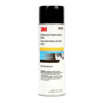 3M 08883 Recubrimiento inferior, Negro, 19.7 oz | RSHughes.mx