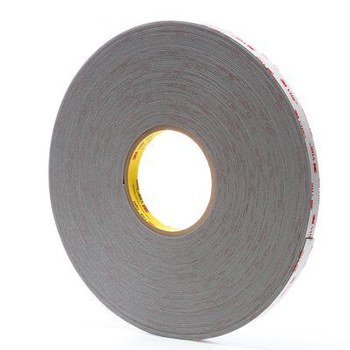 3M RP45 Gris Cinta VHB, 1/2 pulg. Anchura x 36 yd Longitud, 45 mil ...