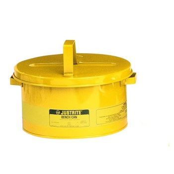 Justrite Lata de seguridad 10578, Amarillo, 2 gal Capacidad | RSHughes.mx