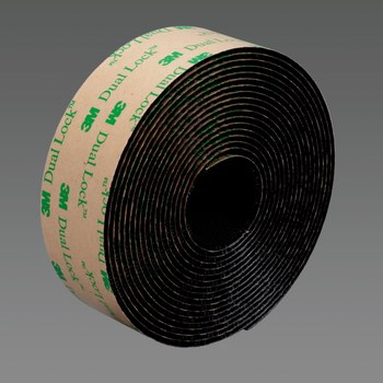 3M Dual Lock SJ4575 Sujetador recerrable 95334, 8 pulg. x 50 yd, Negro ...