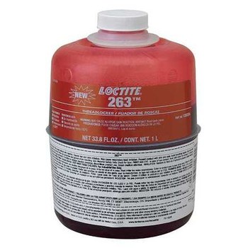 Loctite 263 Rojo Fijador de rosca IDH:1330334, Alto Fuerza, 1 L Botella ...