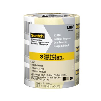 3M Scotch 2020 Tostado Cinta adhesiva, 48 mm Anchura x 55 m Longitud | RSHughes.mx