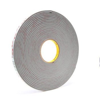 3M 4956 Gris Cinta VHB, 1/2 pulg. Anchura x 36 yd Longitud, 62 mil ...