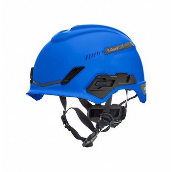 MSA V-Gard H1 Casco 10194785, 4-Puntos Fas-Trac III suspensión, PEAD ...